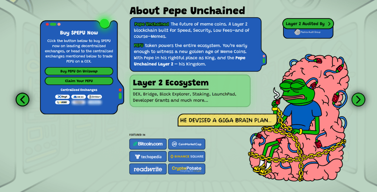 $PEPU Token: Is The Pepe Unchained Meme Coin A Scam? | CryptoManiaks