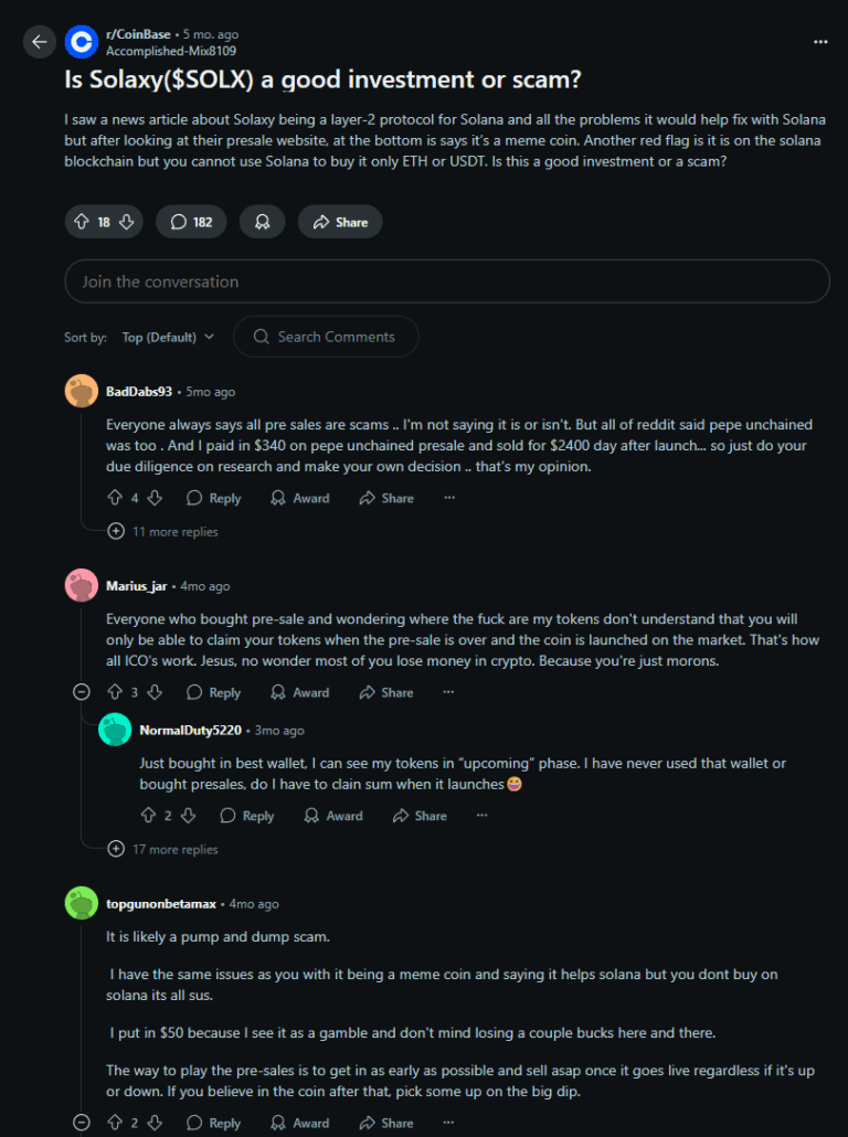 Is Solaxy A Presale Scam? All You Need To Know About $SOLX | CryptoManiaks